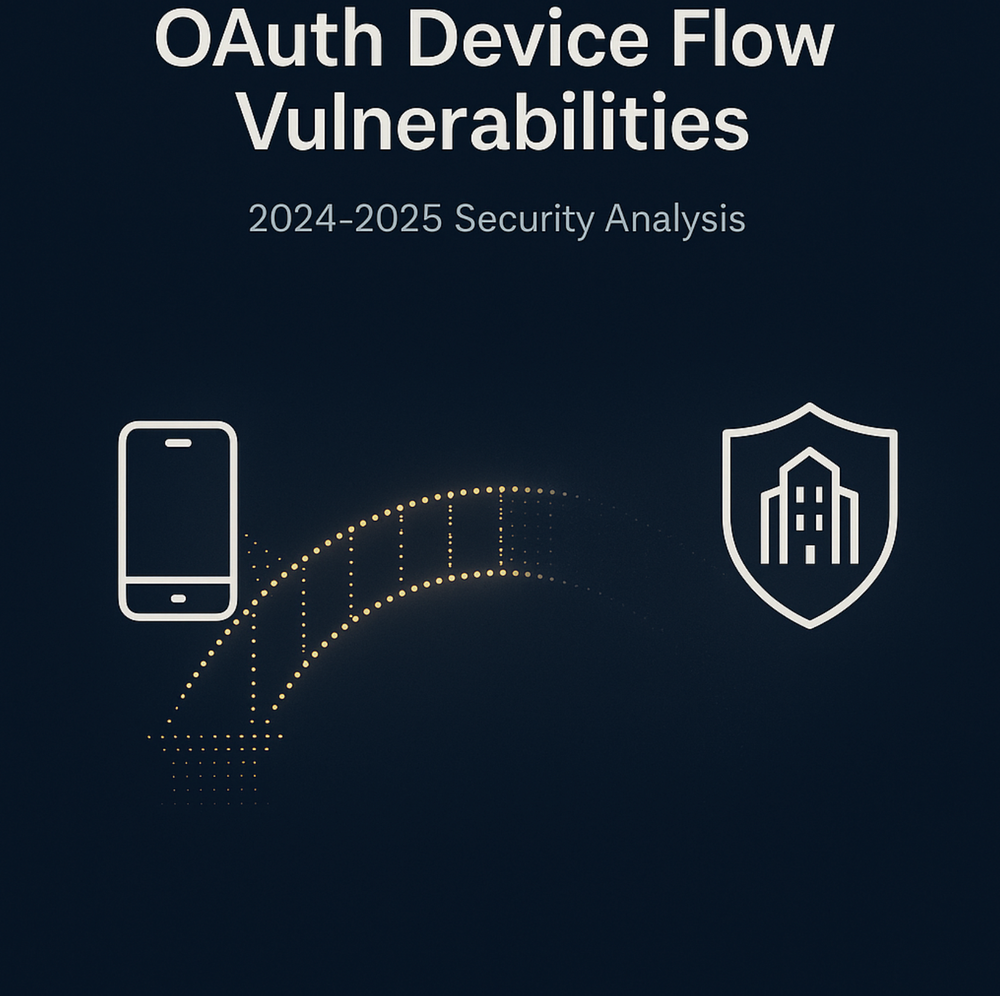 OAuth Device Flow Attacks: 2024-2025 Security Analysis